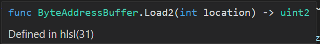 Does Buffer Load Function Expect An Int As Location · Issue 2685 · Shader Slang Slang · Github