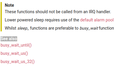 calling `sleep_ms` inside an interrupt handler causes lockup · Issue ...