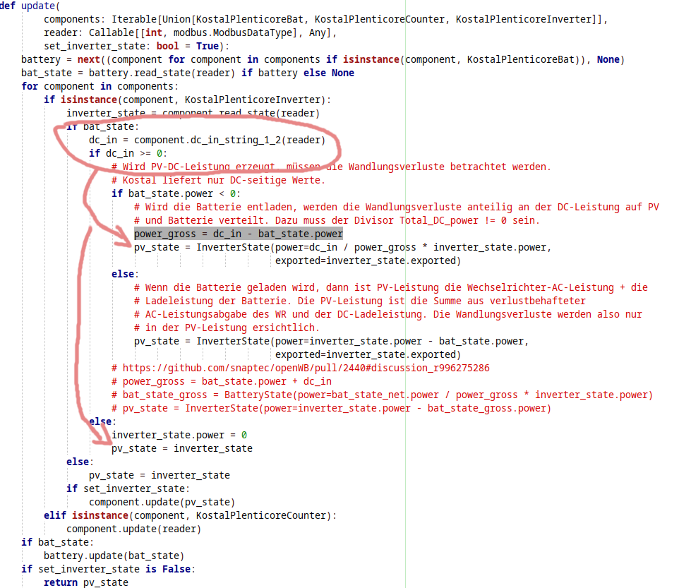 Ausgabe der Werte von Kostal Plenticore inkonsistent · Issue #1201 · openWB/core · GitHub