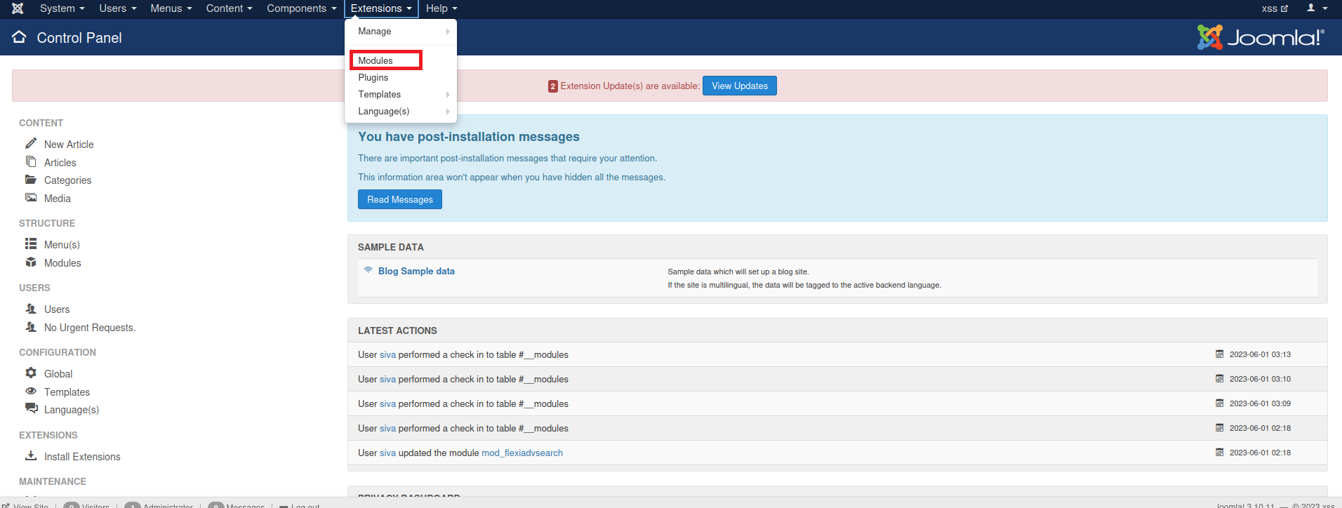 Remote code execution (RCE) Vulnerability in FLEXIcontent Joomla Plugin · Issue #1108 ...