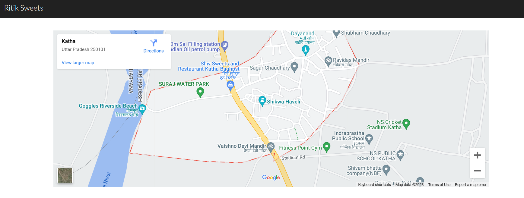 GitHub - Beyound3d/Ritik-Sweets: Sweet Website