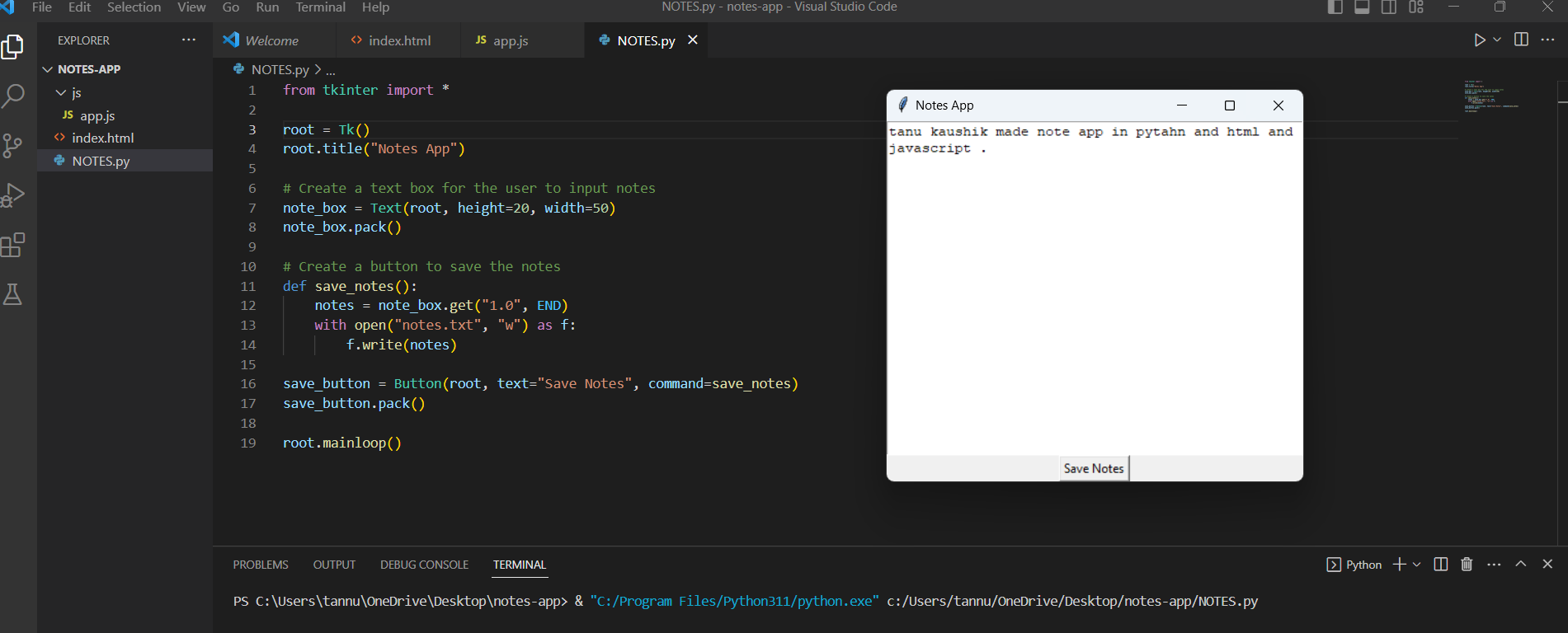 GitHub - Beyound3d/Mini-Notes: A simple note making app in HTML , CSS ...