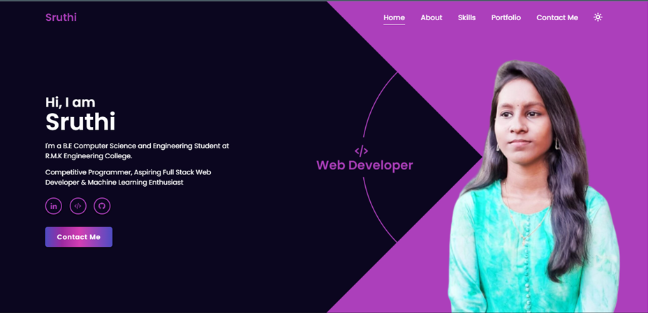 GitHub - 2149-SRUTHI-S/Portfolio