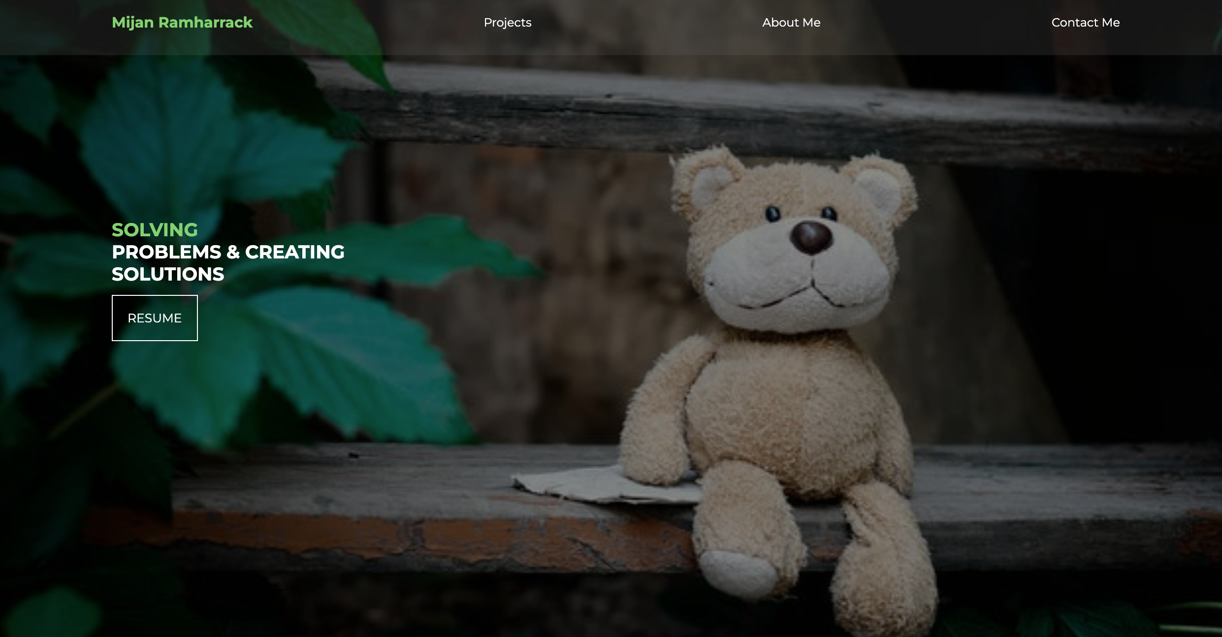 GitHub - MJRlabs/teddybear-portfolio