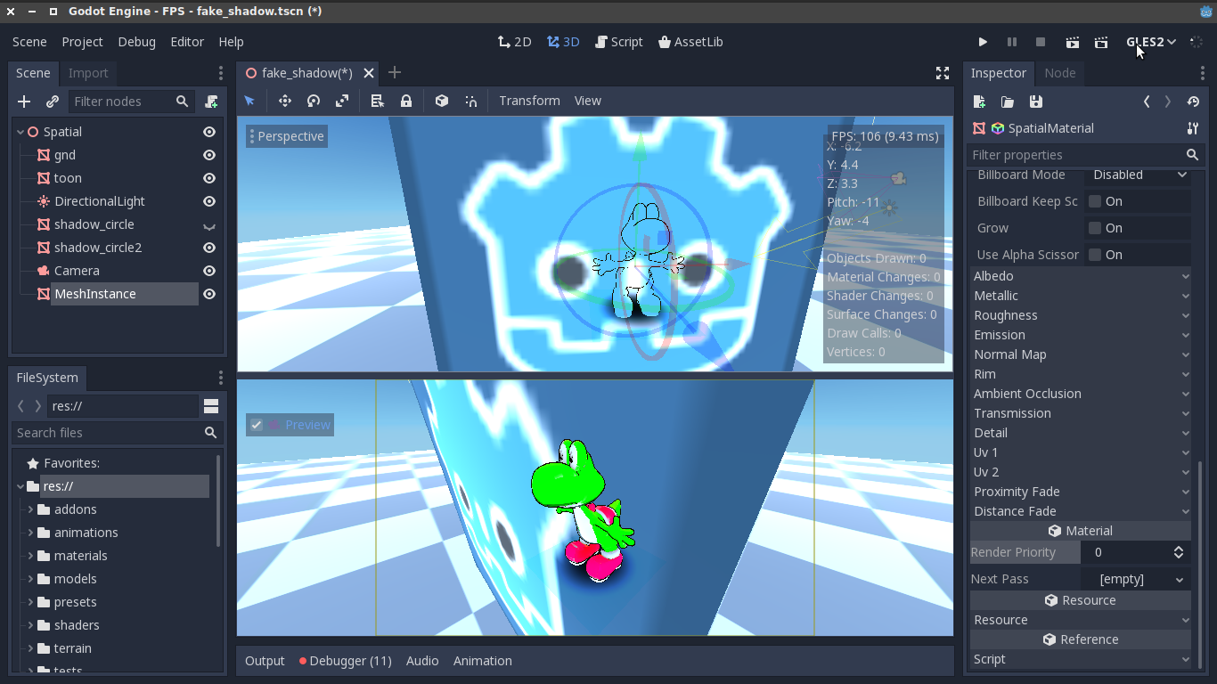 Render Priority Ignored Under Gles2 · Issue 27739 · Godotenginegodot · Github