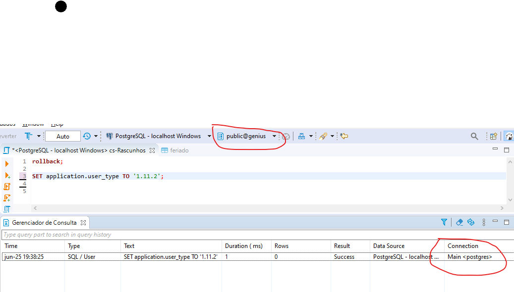 Set default connection on editor not accept · Issue #9108 · dbeaver ...