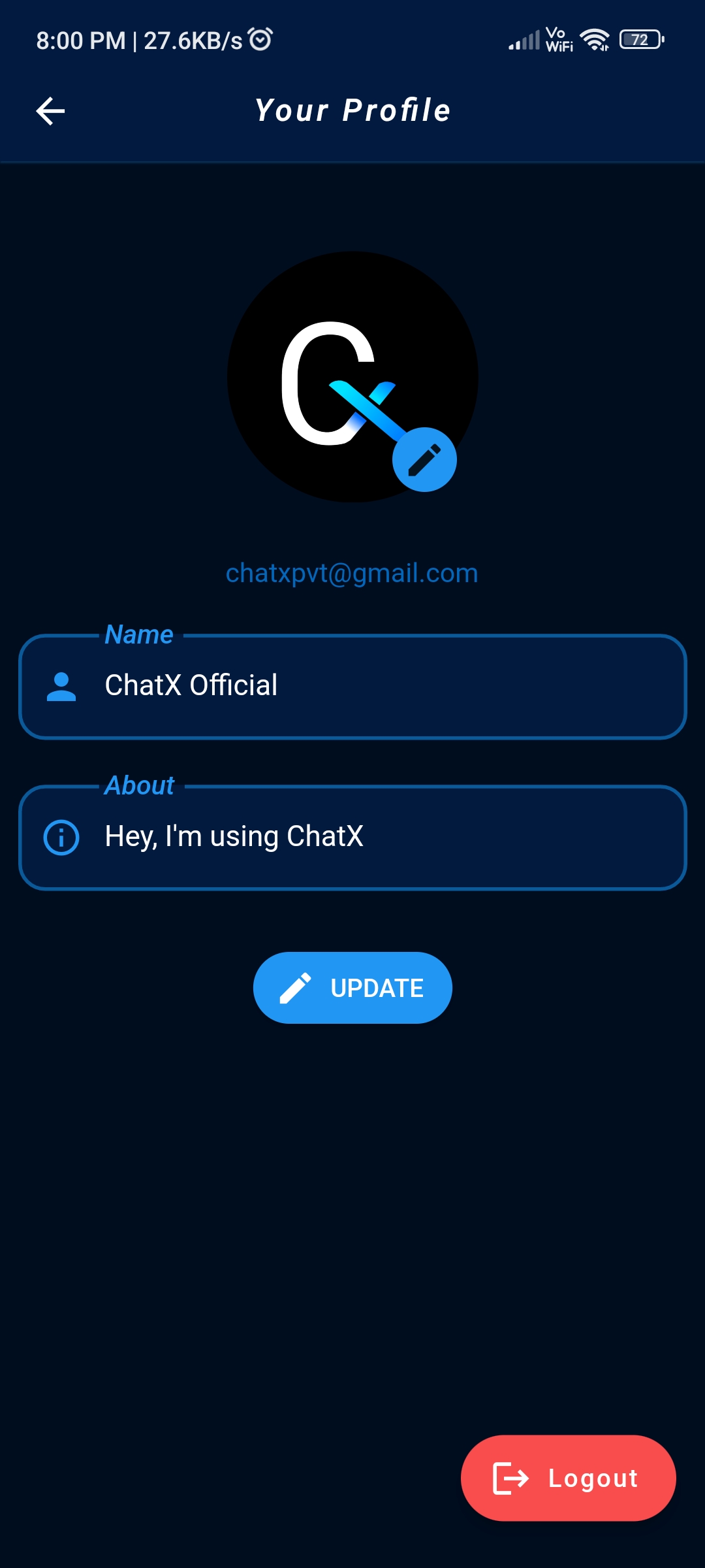 GitHub - Sahil-pvt/ChatX: ChatX is an open-source chatting app made with flutter