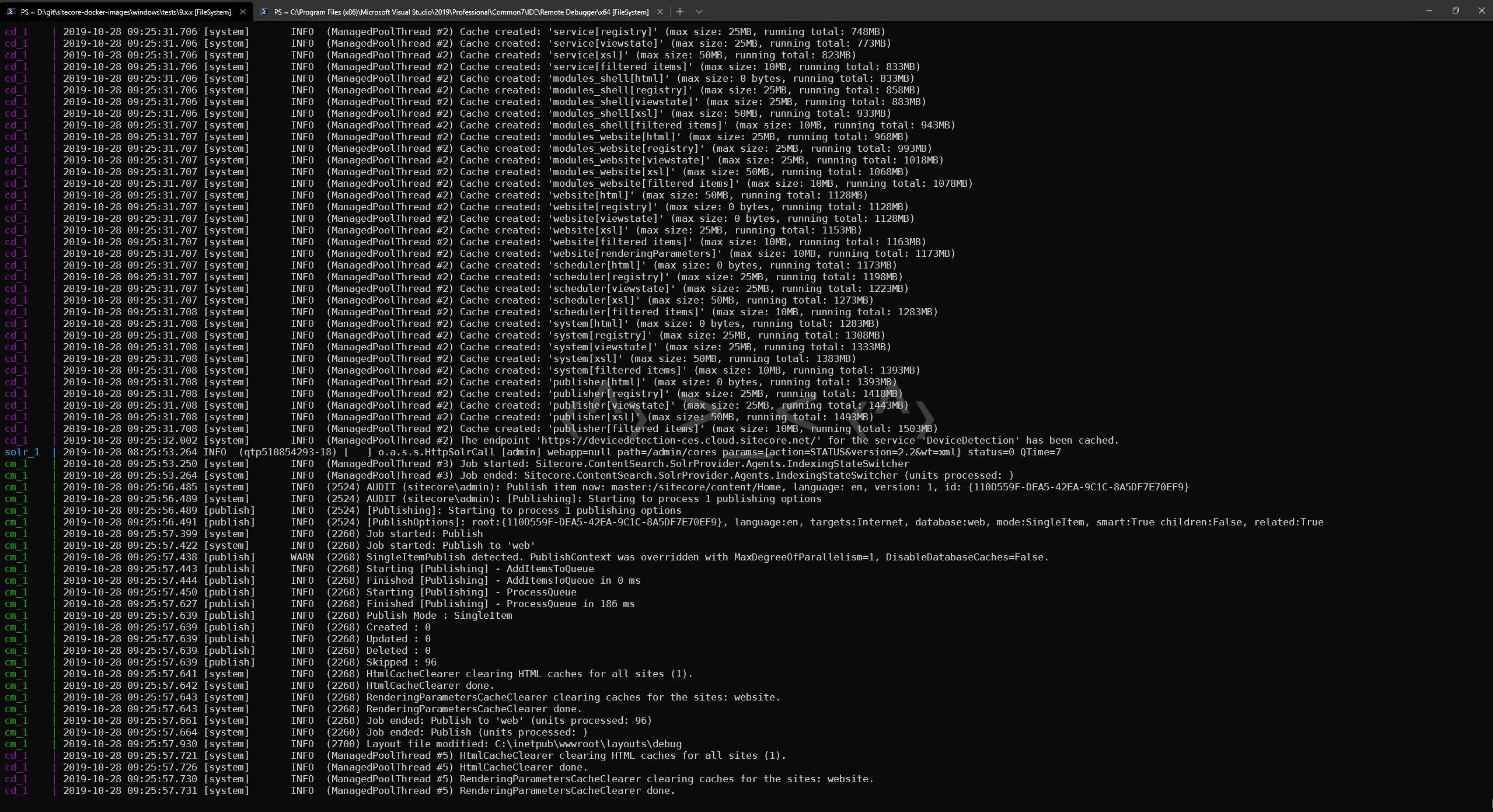 Proposal Addressing Stdout For Webiis Containers · Issue 100 · Sitecoredocker Images · Github