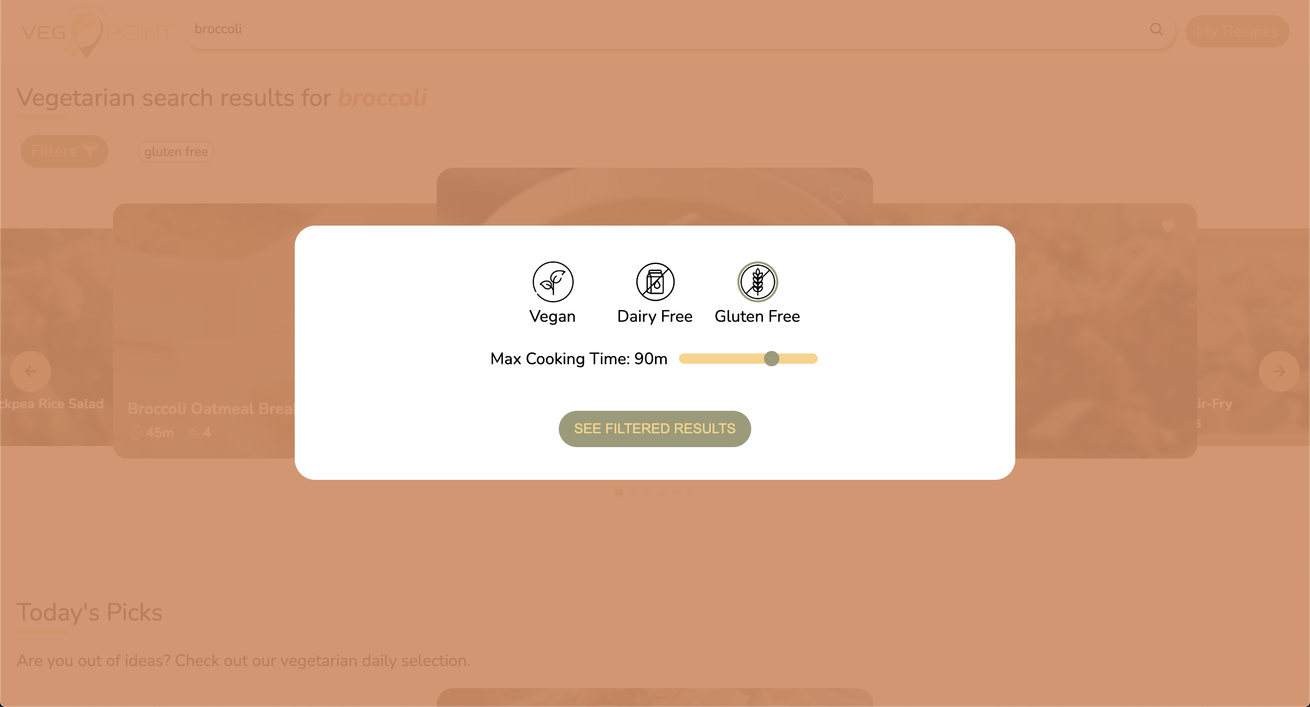 GitHub - egidiosalinaro/veg-point: Vegetarian and vegan recipes app. Search, navigate, filter ...