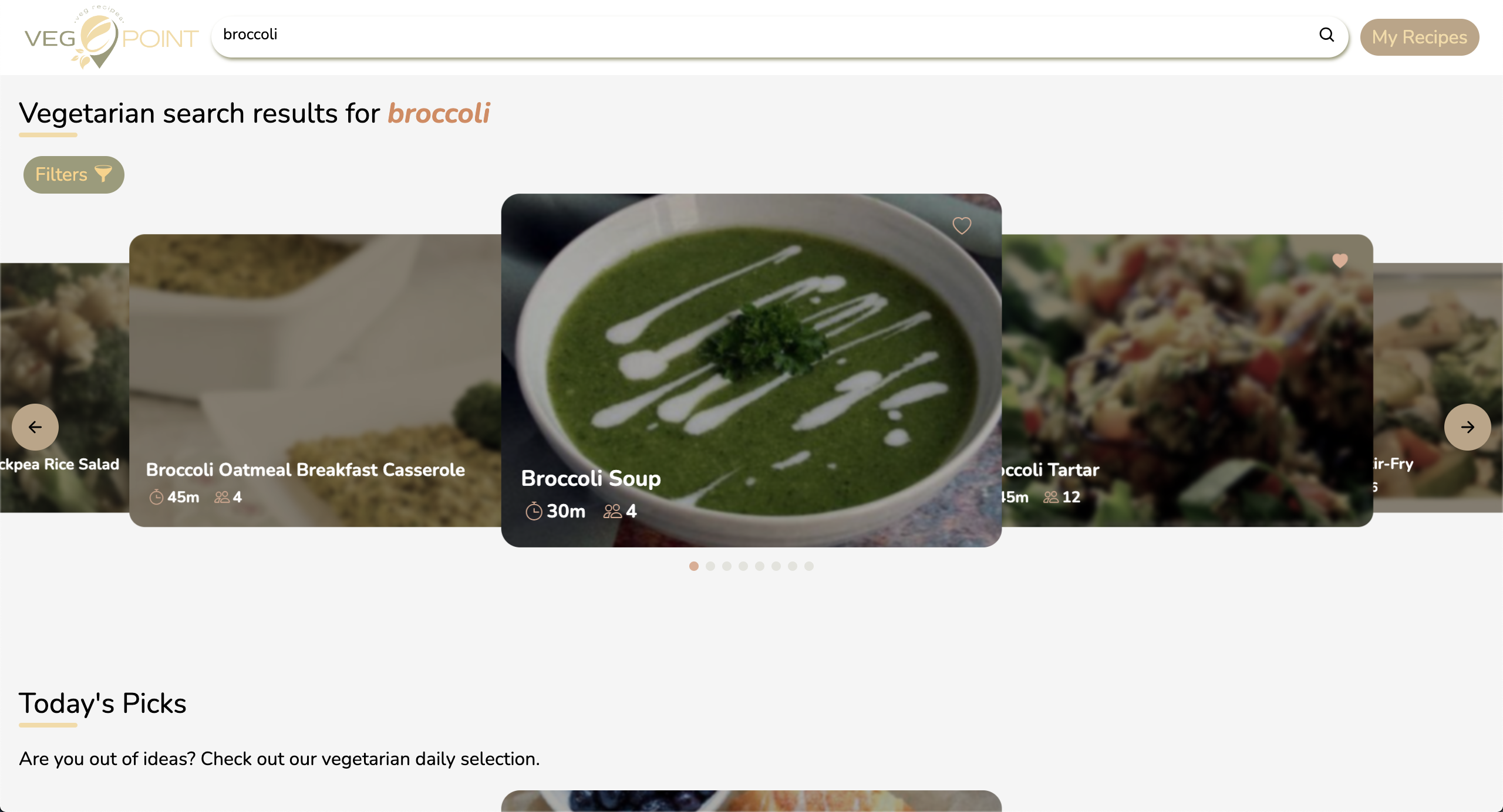 GitHub - egidiosalinaro/veg-point: Vegetarian and vegan recipes app. Search, navigate, filter ...