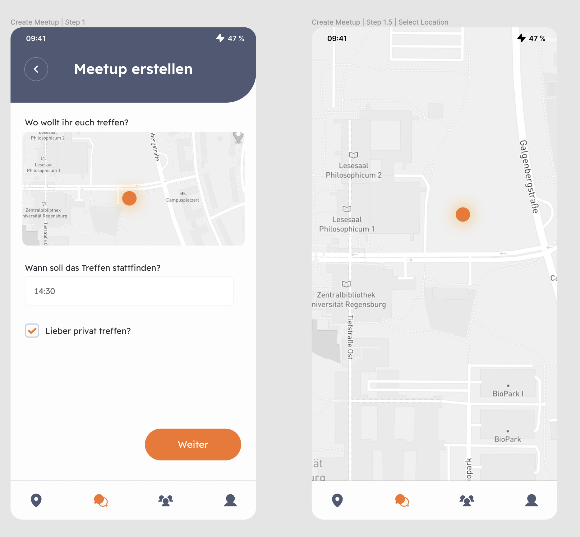 Feature: Add location of meetup through google map · Issue #161 · ASE ...
