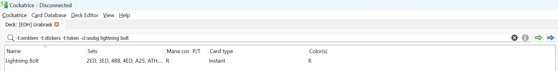 Card Legality Missing On Certain Cards · Issue 4783 · Cockatrice Cockatrice · Github