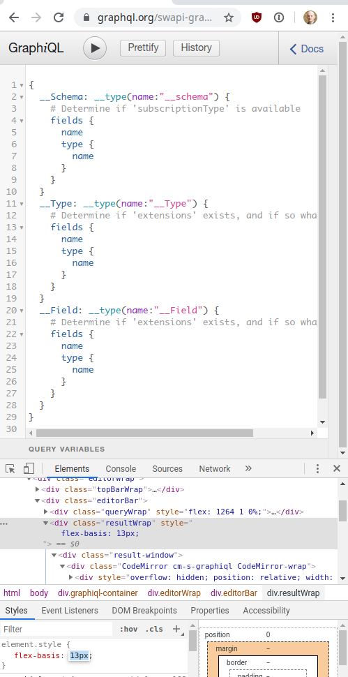 Results panel can be made inaccessible through resizing · Issue #969 · graphql/graphiql · GitHub