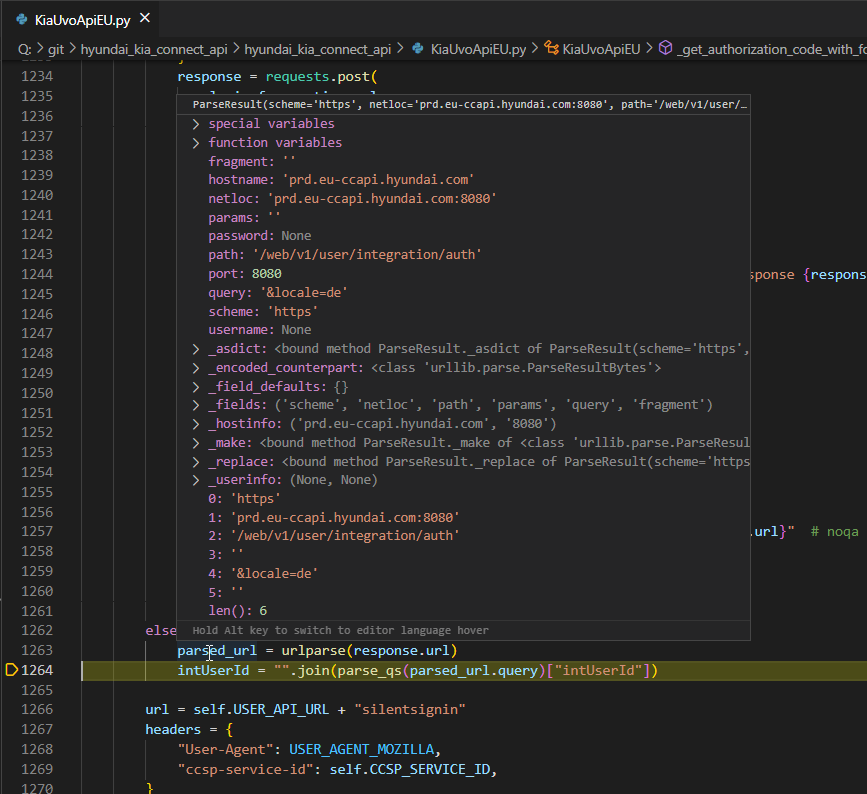 Connection to Hyundai EU suddenly not working · Issue #618 · Hyundai-Kia-Connect/kia_uvo · GitHub