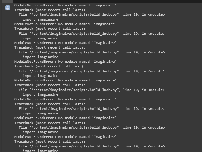 No module "imaginaire" with Google Colab. · Issue #182 · NVlabs/imaginaire · GitHub