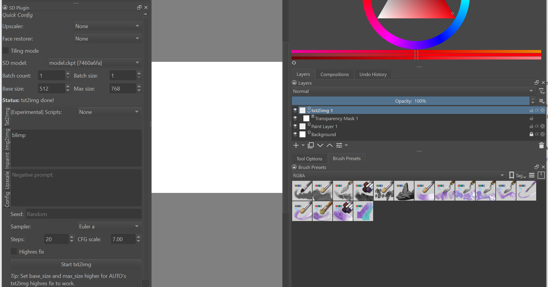 Generated images not being pulled into Krita · Issue #9 · Interpause/auto-sd-paint-ext · GitHub