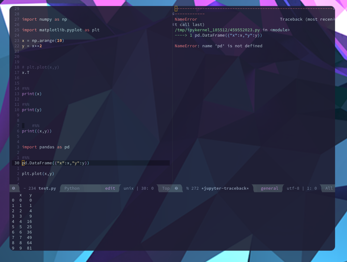 How Can I Send My Output To The Repl · Issue 403 · Emacs Jupyterjupyter · Github 3737