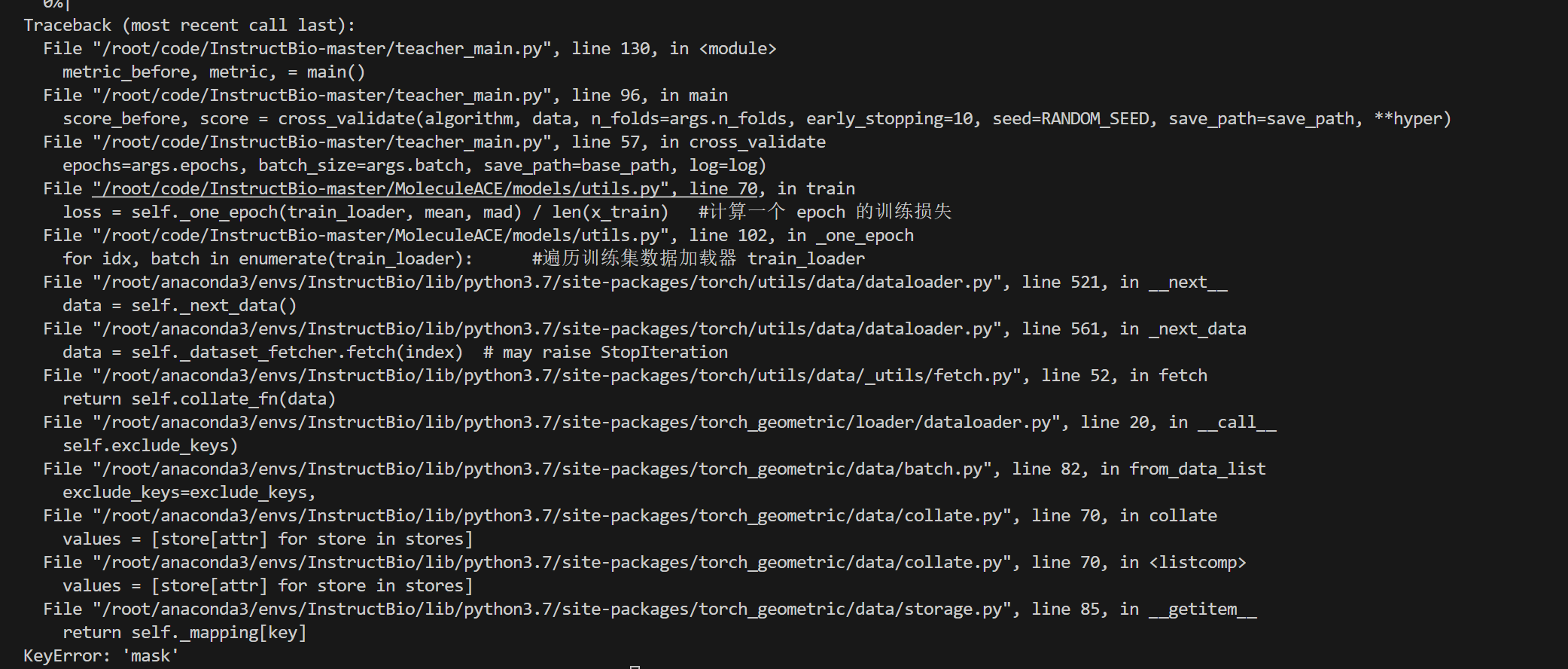 Question · Issue 2 · Smiles724instructmol · Github