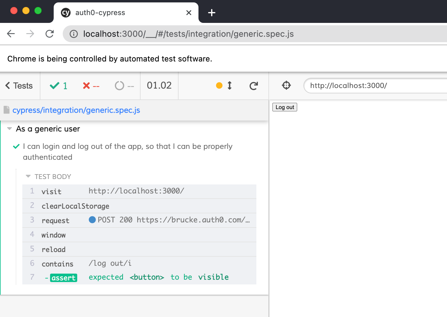 Programmatically Log In A User For End To End Testing Documentation · Issue 234 · Auth0 Auth0