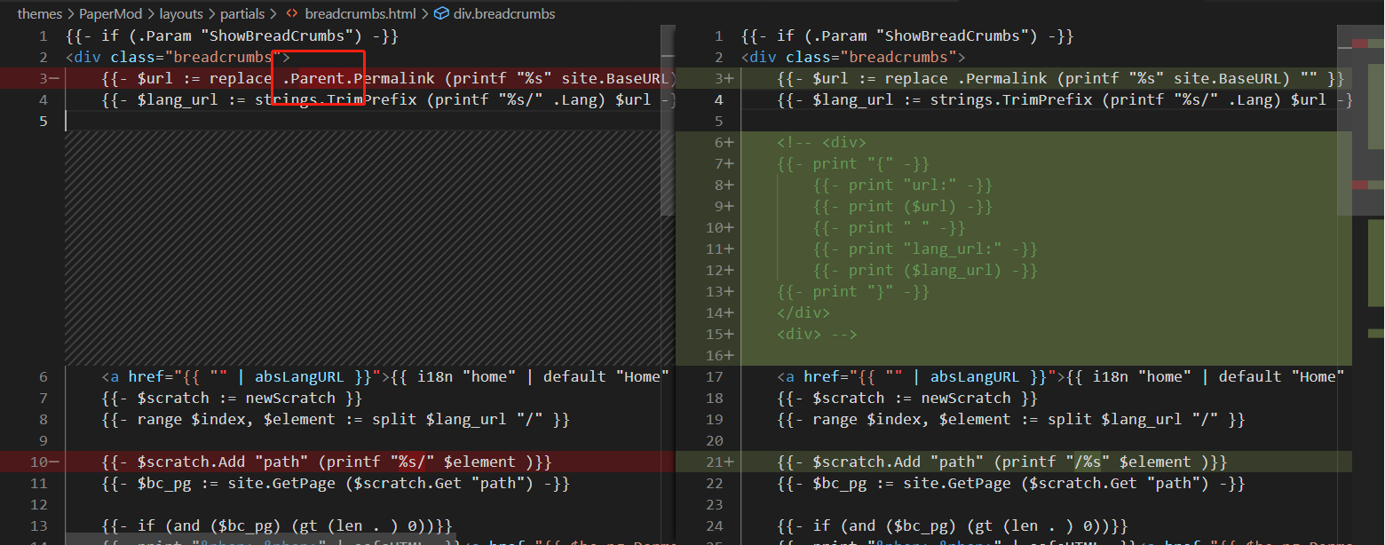 [BUG]: Breadcrumbs · Issue #986 · adityatelange/hugo-PaperMod · GitHub