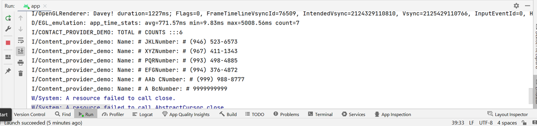 Github Hibarajarajeswari Content Provider