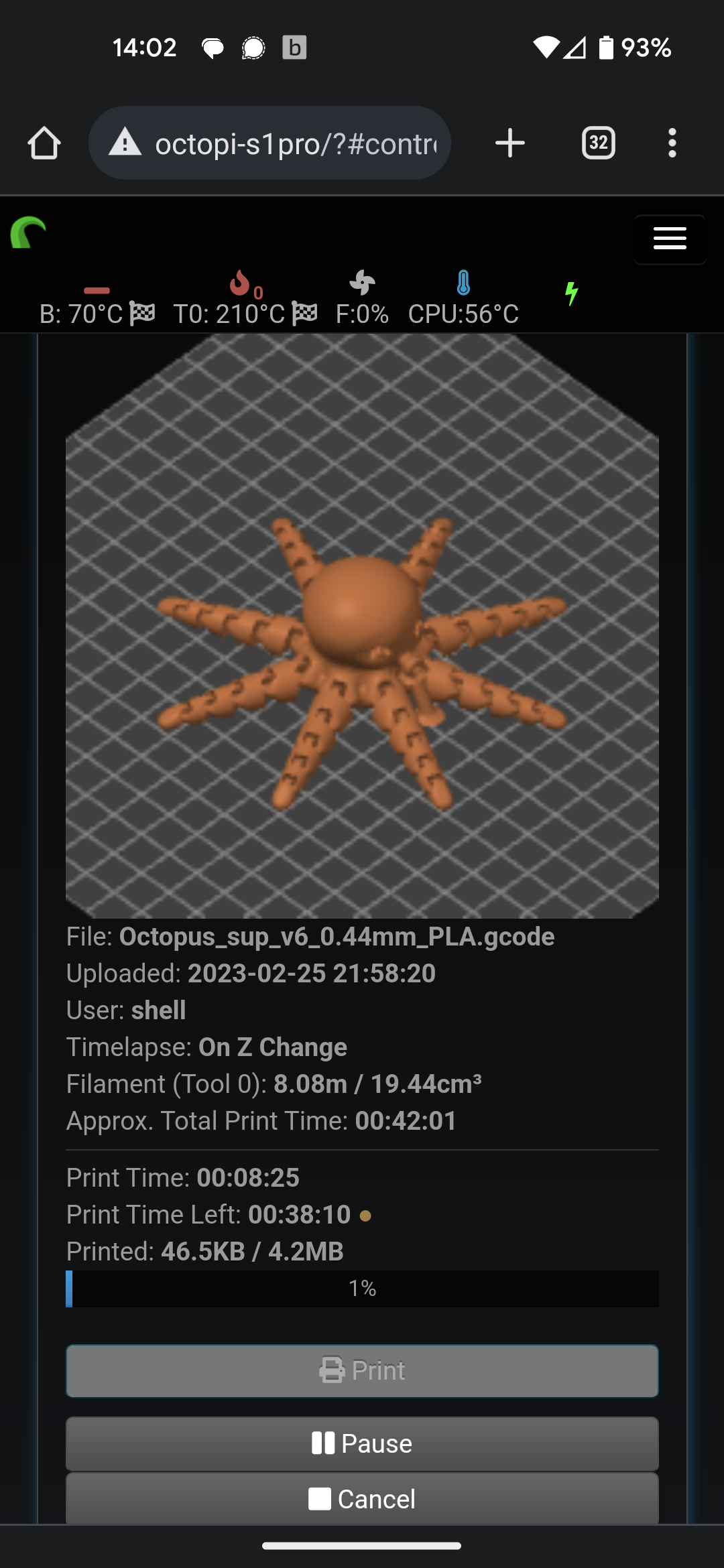 M73 - Set Print Progress · synman Ender-3-S1-Pro-Firmware · Discussion ...