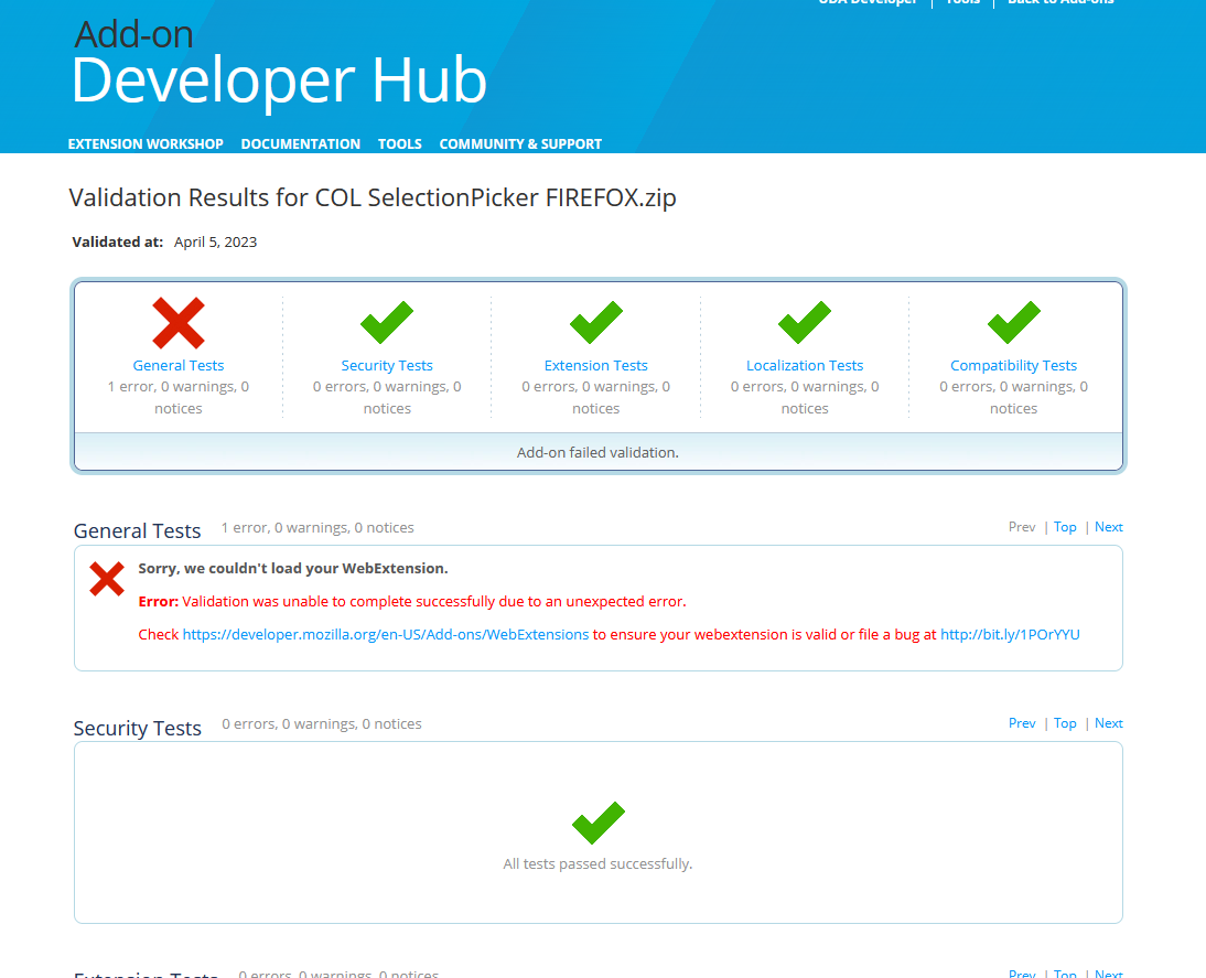 Addon Validation Error · Issue #1480 · mozilla/addons · GitHub