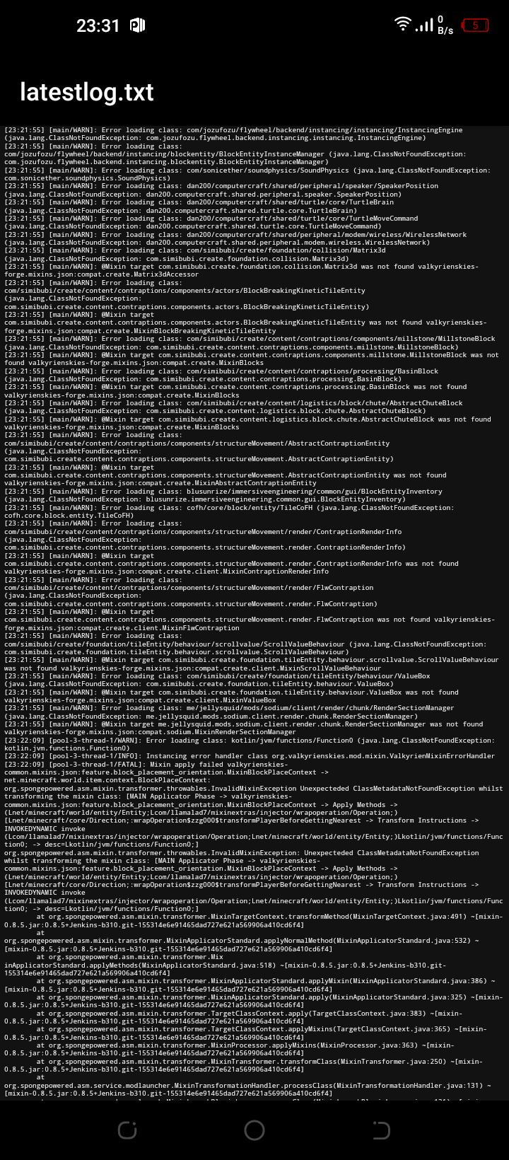 My game crashes · Issue #4099 · PojavLauncherTeam/PojavLauncher · GitHub