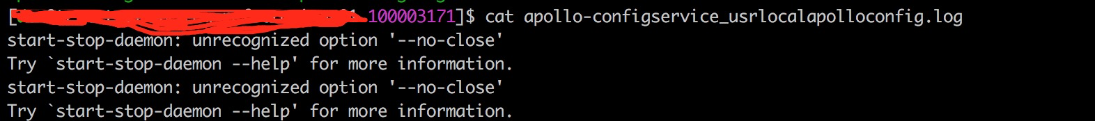 start-failed 由于start-stop-daemon 版本 · Issue #2484 · apolloconfig/apollo ...