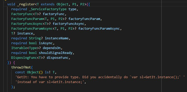 Dart 30 Getit Cant Detect T Type Properly · Issue 331 · Fluttercommunitygetit · Github 7922