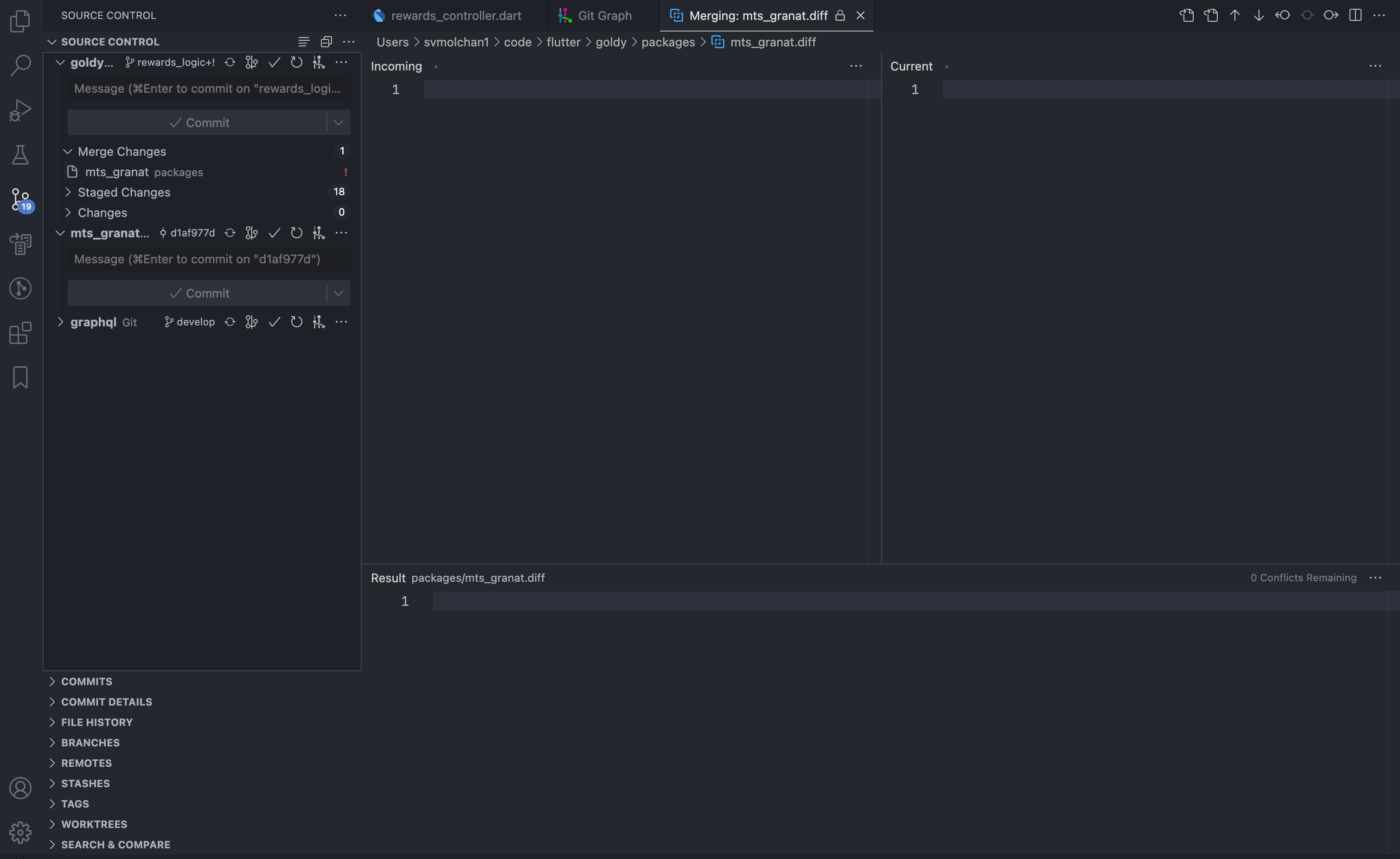 Can't resolve conflict of submodule checksum file · Issue #184519 · microsoft/vscode · GitHub