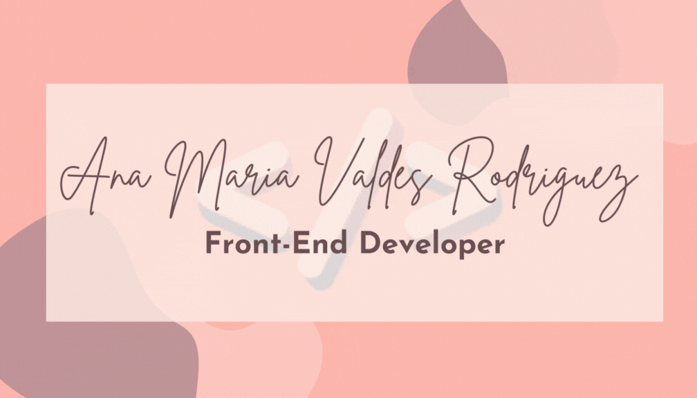 AnaMariaValdesChile (Ana Maria Valdes Rodriguez) · GitHub