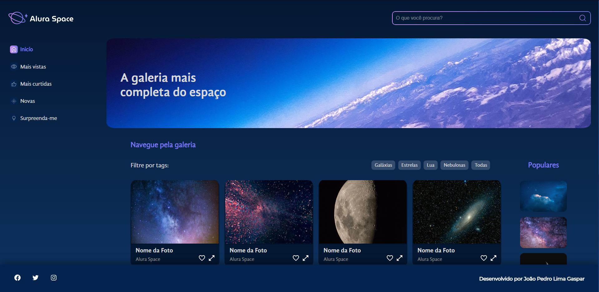 GitHub - joaoplgaspar/alura-space: O Alura Space é um site que tem como próprosito ser uma ...