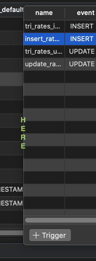 Can I change the maximum width of the trigger view? · Issue #1761 · TablePlus/TablePlus · GitHub