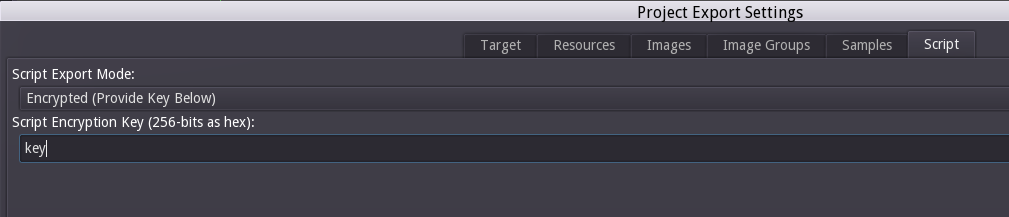 Make script encryption workflow clearer in the export settings · Issue #10803 · godotengine ...