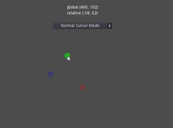 Mouse modes CONFINED and CAPTURE force cursor to center of window. · Issue #21744 · godotengine ...