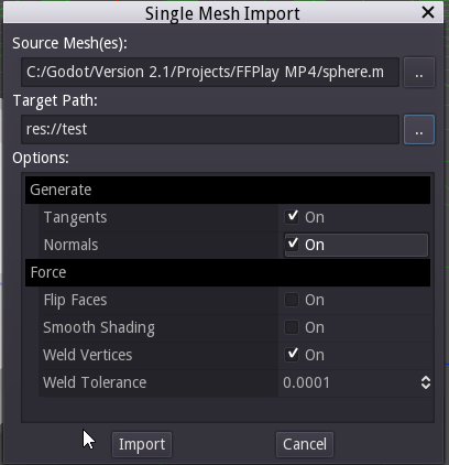 Import Mesh - Normals option sometimes doesn't work. · Issue #6206 · godotengine/godot · GitHub