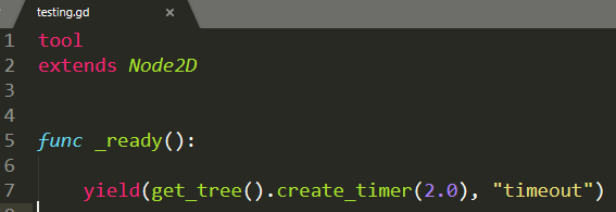 Yields in tool scripts can sometimes cause silent crashes. · Issue #25143 · godotengine/godot ...