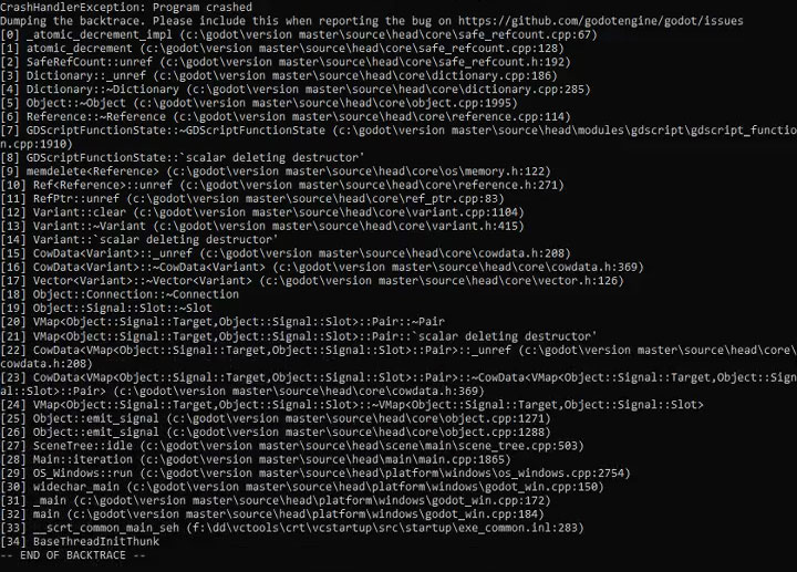 Yields in tool scripts can sometimes cause silent crashes. · Issue #25143 · godotengine/godot ...