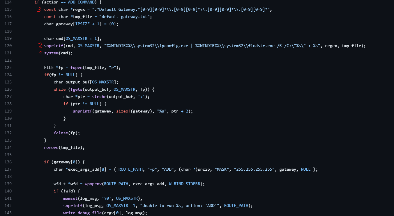 AR route-null does not work on Windows when the base language of the OS ...