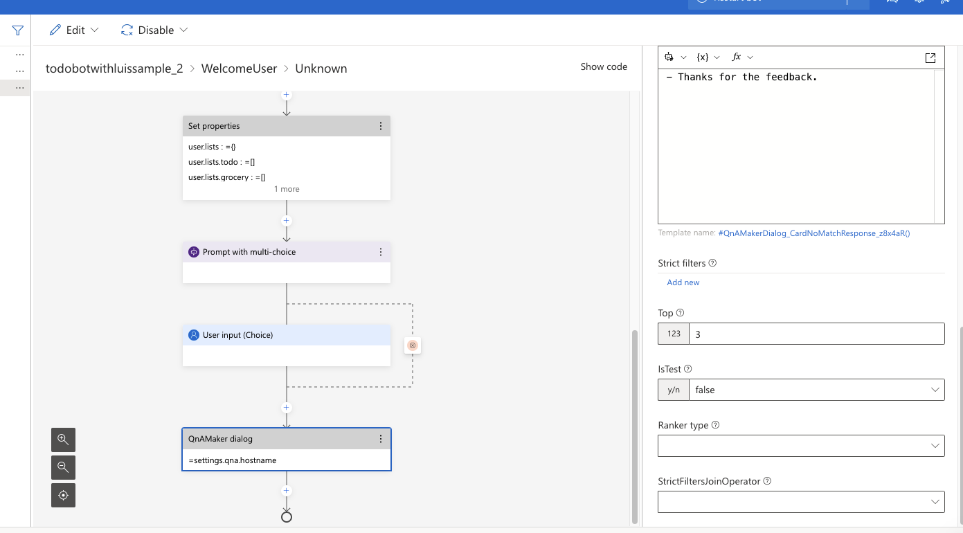 Qna Maker Ranker Type In Composer · Issue 8110 · Microsoftbotframework Composer · Github