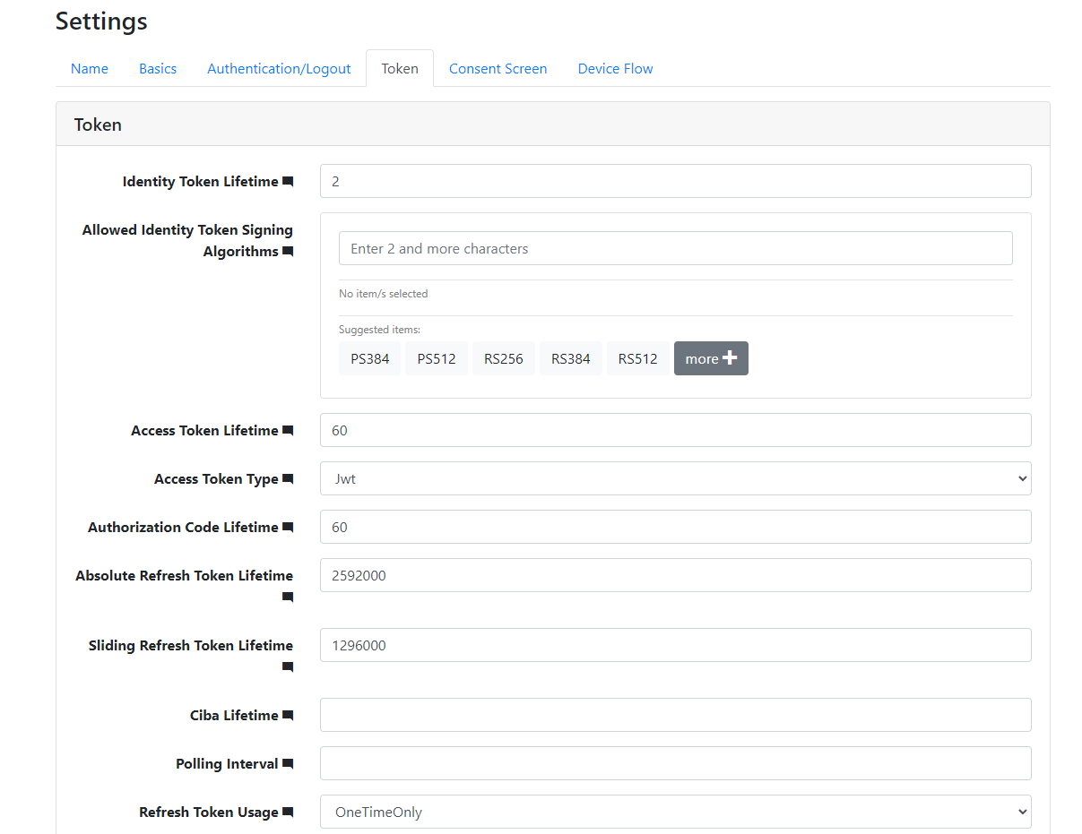 Access token life time · Issue #151 · skoruba/Duende.IdentityServer.Admin · GitHub