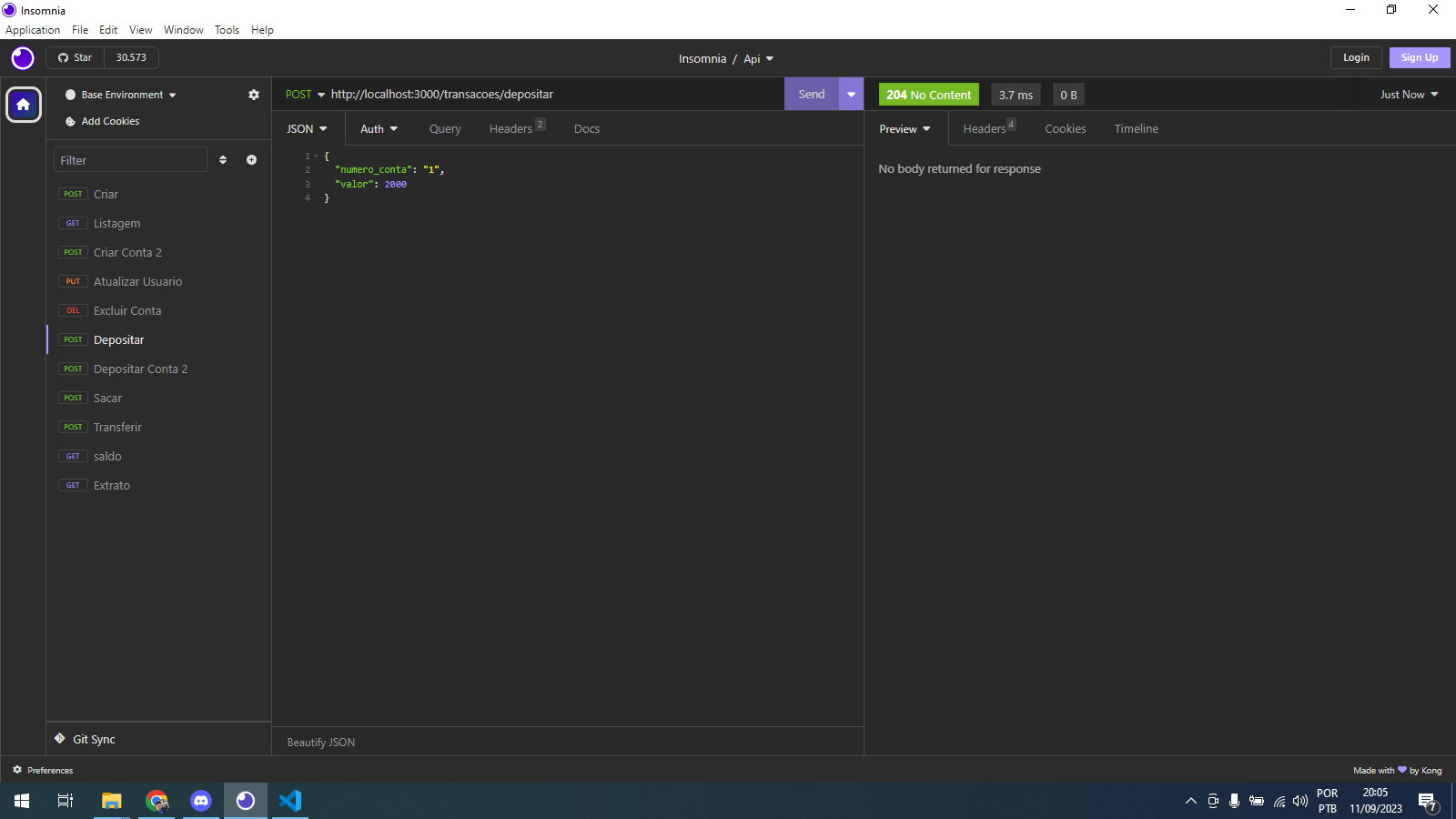 GitHub - RalphCajazeira/cubos-bank-api: Desafio API Rest - Banco