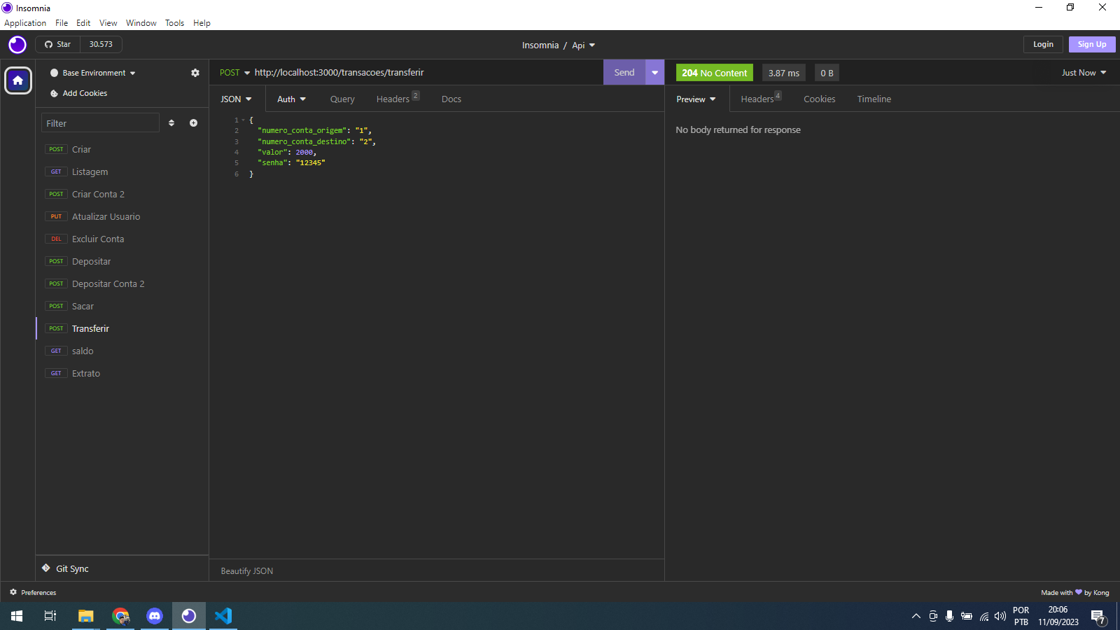 GitHub - RalphCajazeira/cubos-bank-api: Desafio API Rest - Banco