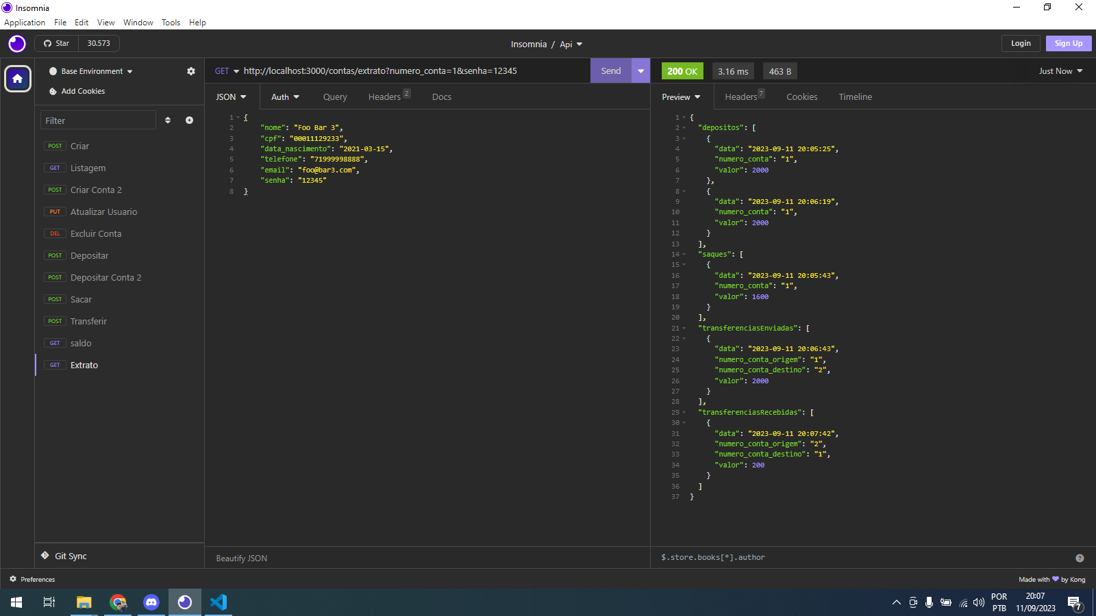 GitHub - RalphCajazeira/cubos-bank-api: Desafio API Rest - Banco