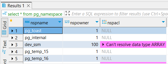 org.jkiss.dbeaver.model.exec.DBCException: Can't resolve data type ARRAY · Issue #19239 ...
