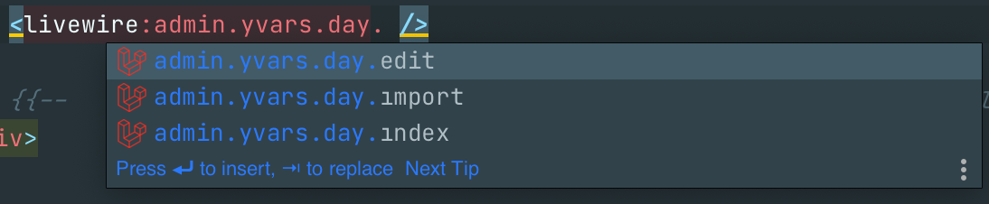 Livewire components that start with the capital I letter are getting as lowercase I. · Issue ...