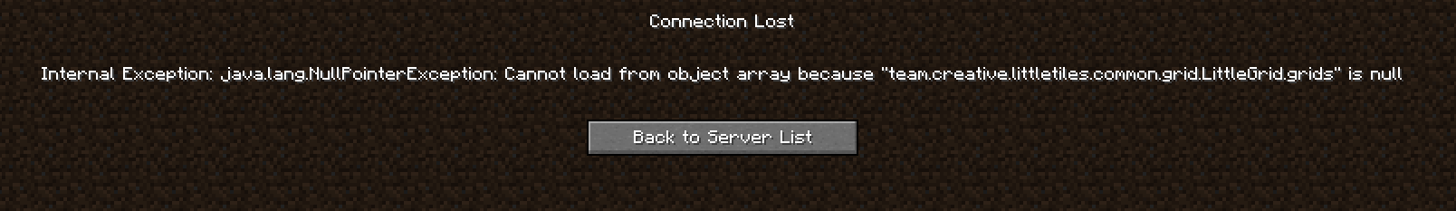 cant join server with littletiles · Issue #894 · CreativeMD/LittleTiles · GitHub