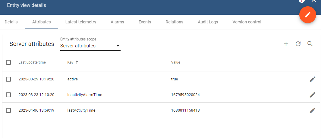 Does Anyone Know How To Get The Entity View Attributes To Update · Issue 8498 · Thingsboard