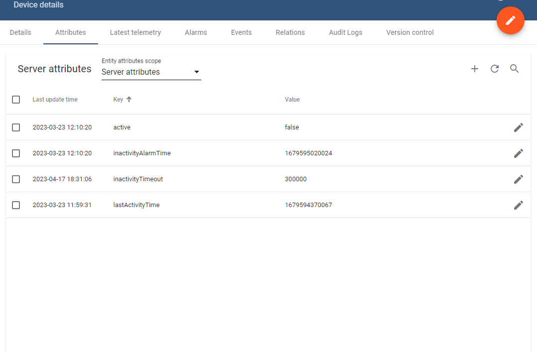 Does Anyone Know How To Get The Entity View Attributes To Update · Issue 8498 · Thingsboard